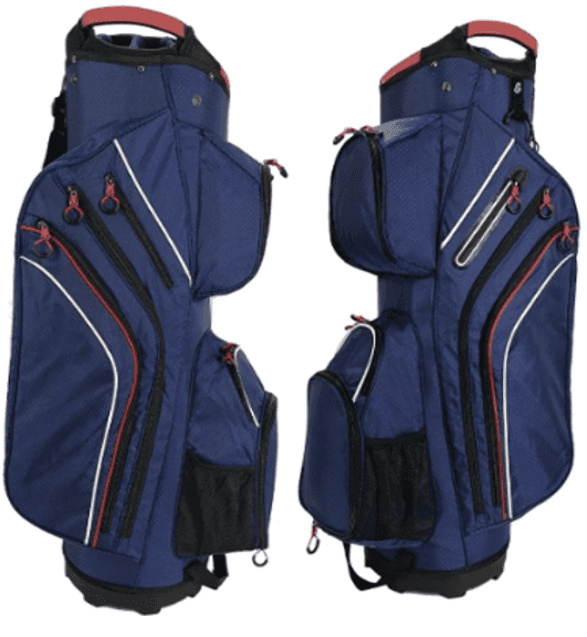 GOGLUCKPAY Lightweight Golf Cart Bag w 14 Way- Full- Length Dividers ...