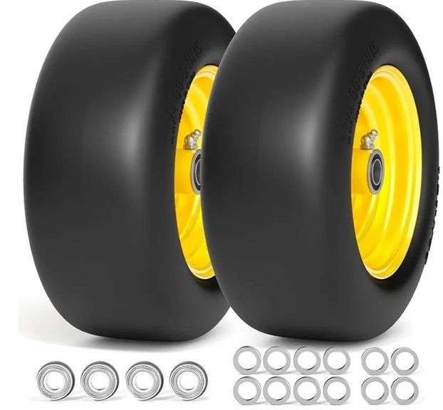 Lawn Mower Flat Free Tires | Open Box | (See Condition Notes) - Rio ...