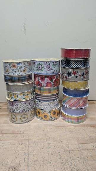 Pallet of Assorted Ribbons 145ct | Open Box - Rio Grande Trade