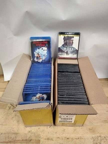 Blue-Rays & 4K Ultra HD Sets Mega Bundle, 60ct | Like New | (See ...