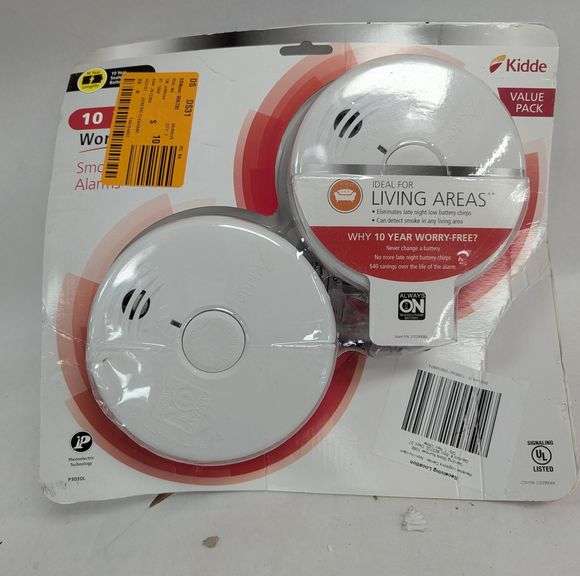 KIDDE Smoke Alarm Set (2) | Open Box - Rio Grande Trade