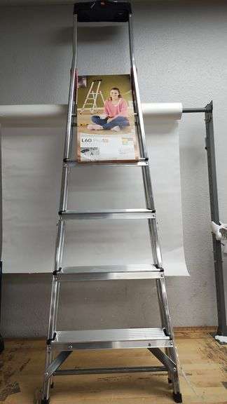 Hailo L60 Pro Aluminum Safety Household Ladder | Open Box | (See ...