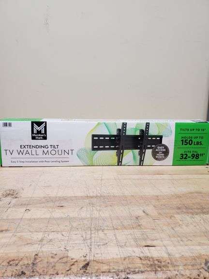 Member's Mark Extending Tilt TV Wall Mount | Open Box | (See Condition ...