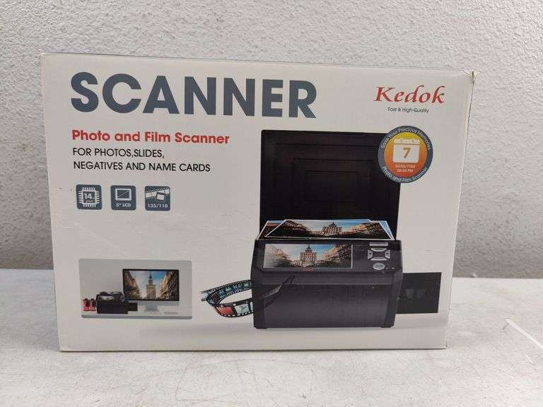 Kedok Photo & Film Scanner | Open Box | (See Condition Notes) - Rio ...