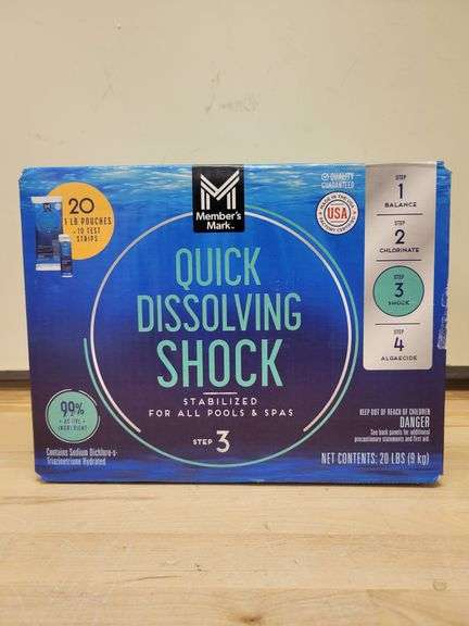 Member's Mark Quick Dissolving Shock Stabilizer | Open Box | (See ...