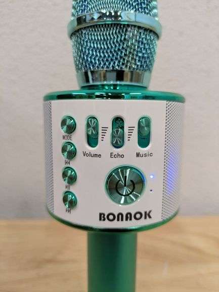 BONAOK Wireless Bluetooth Karaoke Microphone | Open Box - Rio Grande Trade