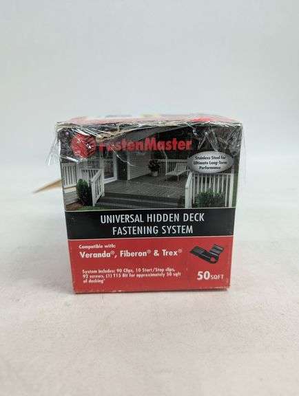 FASTEN MASTER Universal Hidden Deck Fastening System | Open Box | (See ...