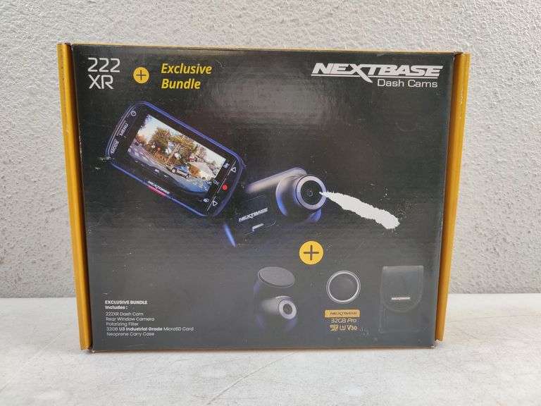 Nextbase 222XR Dash Camera Bundle | Open Box | (See Condition Notes ...