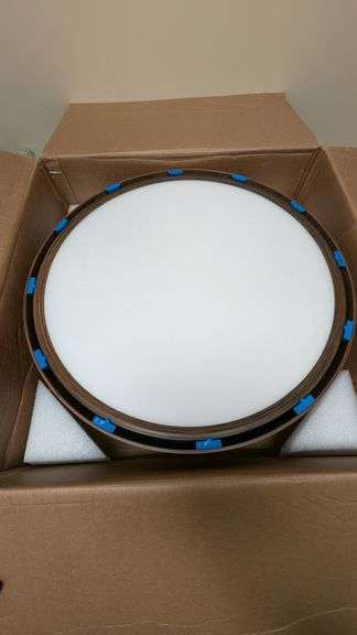 19.7 Ich Embedded Ceiling Fan w Light & Remote Control | Open Box ...