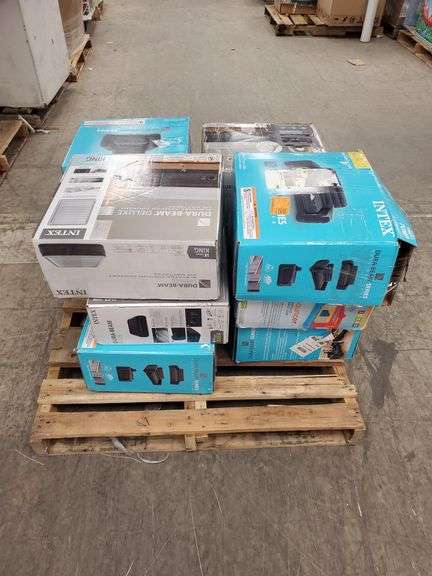 Pallet Of Various Inflatables | Open Box - Rio Grande Trade