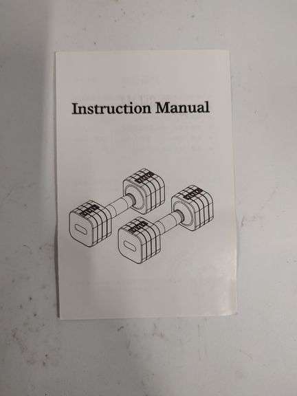 UPSPEED Adjustable Dumbbell Set, 10lbs ea., 2ct | Open Box | (See ...