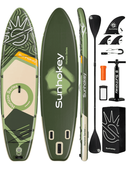 Extra Wide Inflatable Paddle Board With Seam Weld | Like New - Rio ...