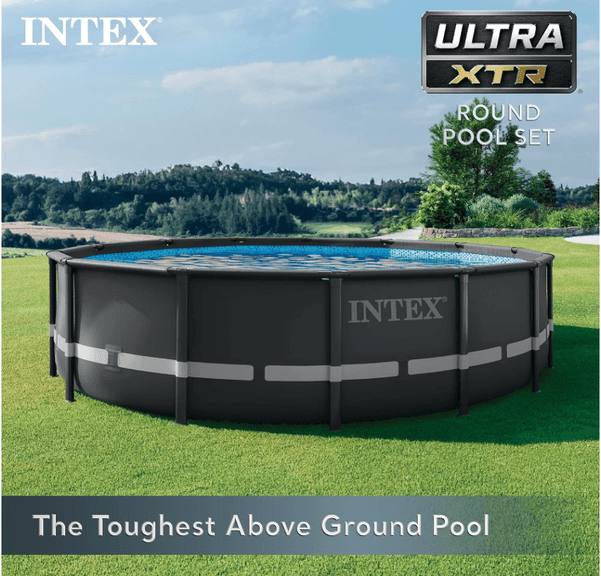 Intex Ultra XTR Frame 14' x 42" Round Above Ground Pool | Open Box ...
