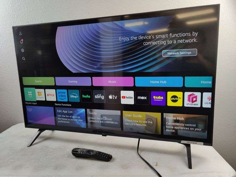 Lg 43" Tv W/Remote | Open Box | (See Condition Notes) - Rio Grande Trade