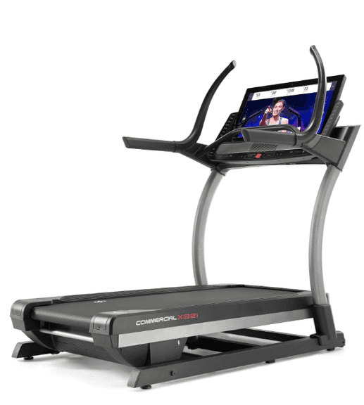 NordicTrack Commercial Incline Treadmill w/ Luxury Touchscreen, Turns ...