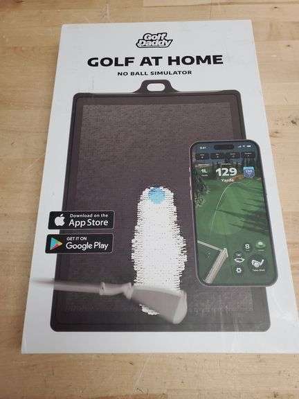 Golf Daddy Golf At Home No Ball Simulator | Open Box | (See Condition ...