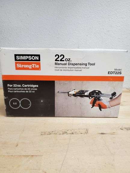 Simpson Strong Tie 22Oz. Manual Dispensing Tool | Open Box | (See ...
