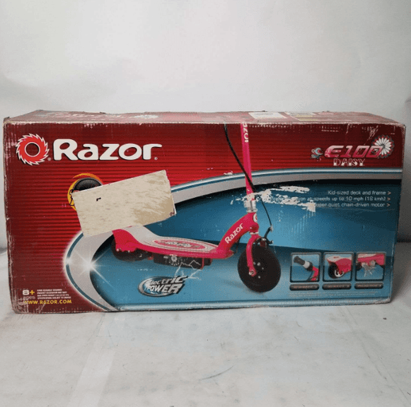 RAZOR Power Core E100 Daisy, Pink | Open Box | (See Condition Notes ...