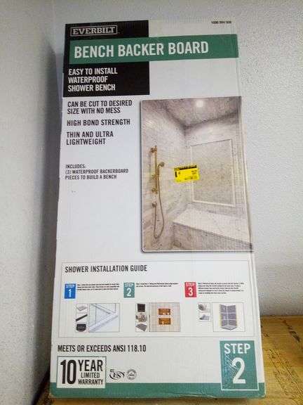 EVERBILT Bench Backer Board | Open Box - Rio Grande Trade