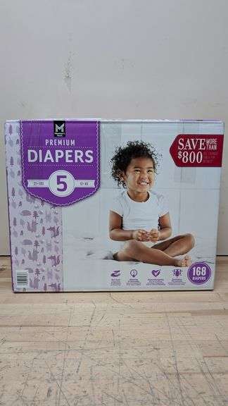 Members Mark Premium Diapers Size 5 | Open Box - Rio Grande Trade