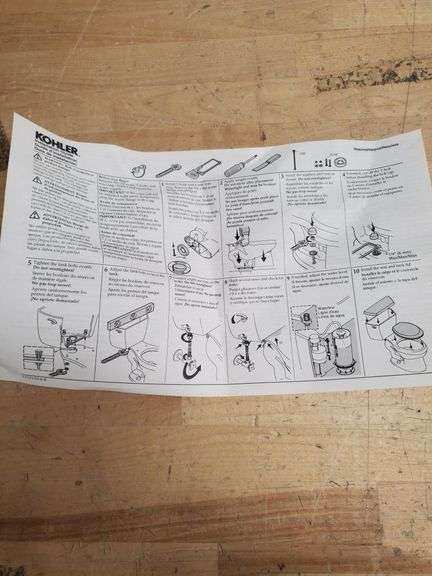 Kohler Tank With Aquapiston | Open Box | (See Condition Notes) - Rio ...
