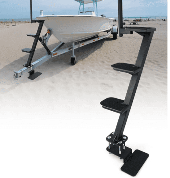 Aupar Heavy Duty Boat Trailer Steps, 4 Steps | Open Box | (See ...
