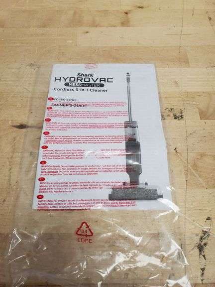 Shark Hydrovac Mess Master | Open Box | (See Condition Notes) - Rio ...