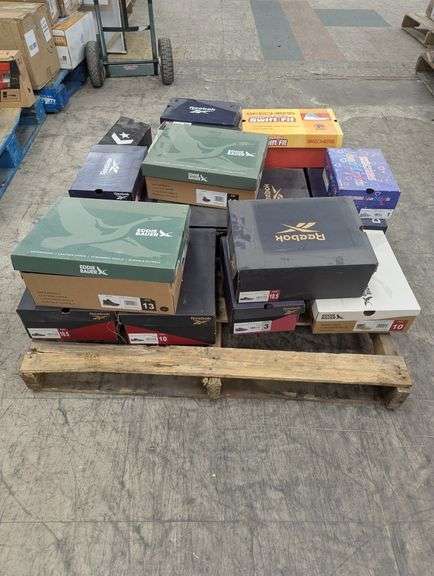 Pallet Of Various Shoes Of Various Sizes And Brands | Open Box - Rio ...