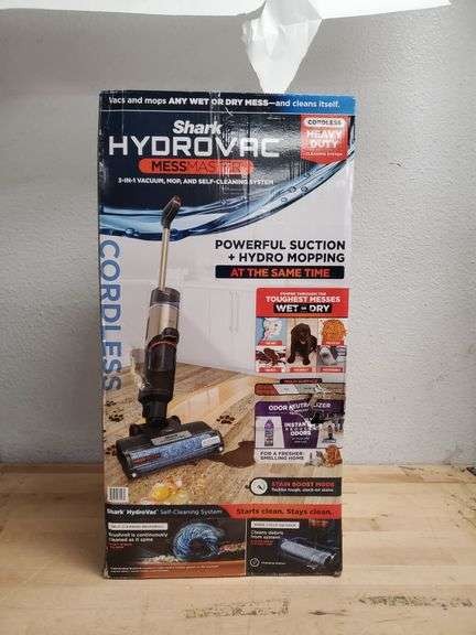 Shark Hydrovac Mess Master | Open Box | (See Condition Notes) - Rio ...