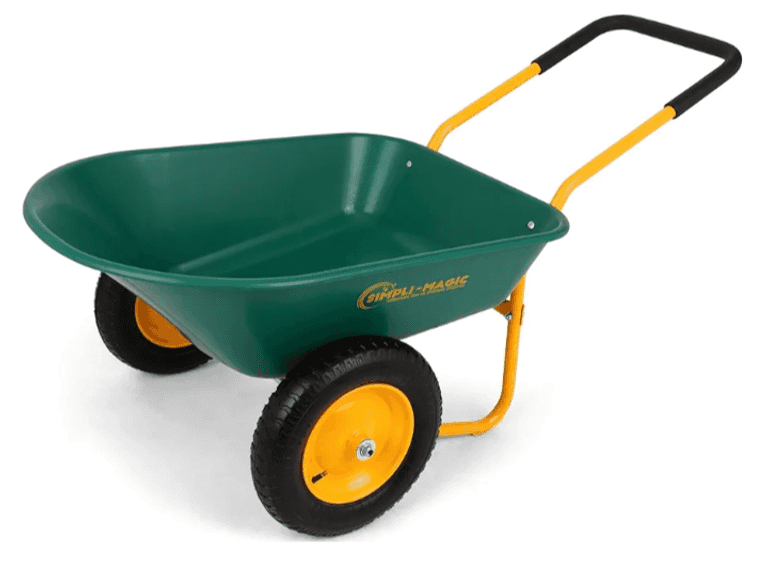 Dual Wheel Utility Wheelbarrow | Open Box | (See Condition Notes) - Rio ...
