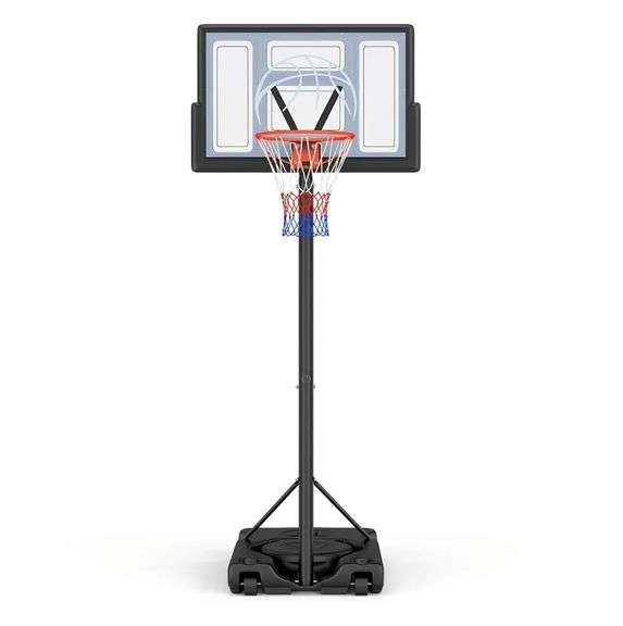 Yohood 10 Ft. Adjustable Basketball Hoop | Open Box - Rio Grande Trade