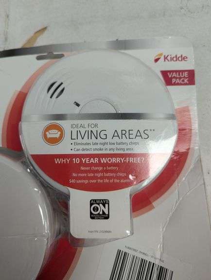 KIDDE Smoke Alarm Set (2) | Open Box - Rio Grande Trade