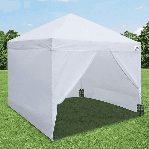 E-Z UP 10’ x 10’ Commercial ONE-UP Canopy | Open Box - Rio Grande Trade