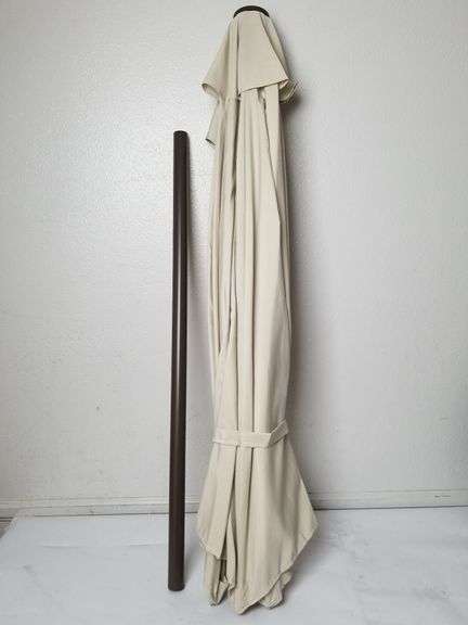ABC Canopy 9ft Patio Umbrella Canopy, Beige | Open Box | (See Condition ...