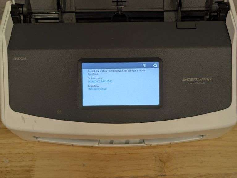 ScanSnap iX1600 Wireless or USB Document, Photo & Receipt Scanner ...