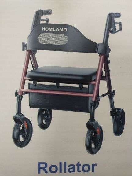 Homeland Rollator Walker | Open Box | (See Condition Notes) - Rio ...