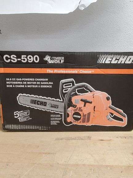 Timber Wolf CS-590 Echo Gas Powered Chainsaw | Open Box | (See ...