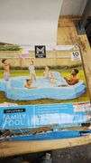 BUNDLE- Member's Mark INFLATABLE FAMILY POOL/ Kid's Throw Blankets ...