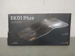 EK01 Plus Ergonomic Keyboard With Backlight | Open Box | (See Condition ...