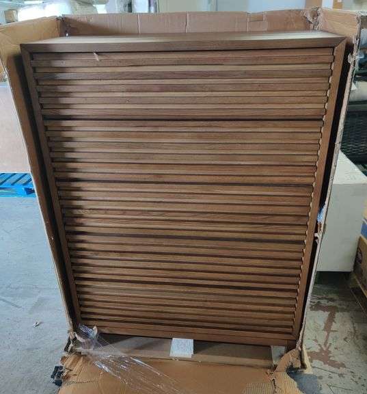 Modus Furniture Tanner Chest, 38" W x 52" H x 18" D | Open Box - Rio ...