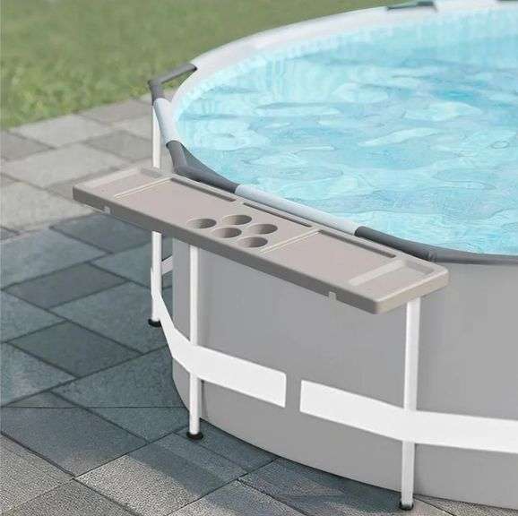 EcoPoolTech Above Ground Pool Bar Table | Open Box | (See Condition ...
