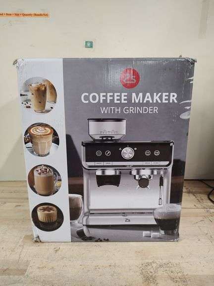 ZS Coffee Maker w/Grinder | Open Box | (See Condition Notes) - Rio ...
