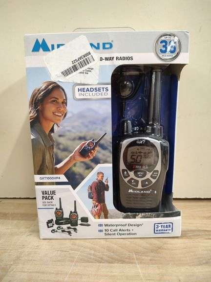 MIDLAND GXT1000 Two-Way Radios | Like New | (See Condition Notes) - Rio ...