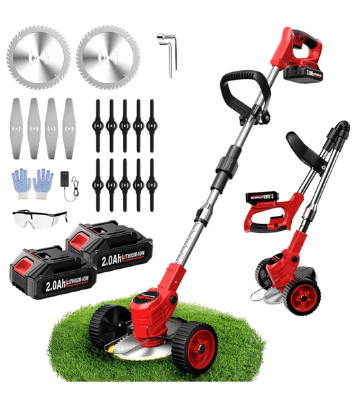 FULLYEA Cordless Electric Weed Wacker | Open Box | (See Condition Notes ...