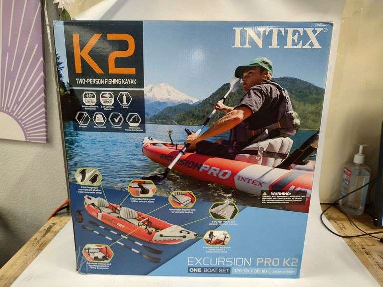 INTEX K2 Inflatable Kayak | Open Box | (See Condition Notes) - Rio ...