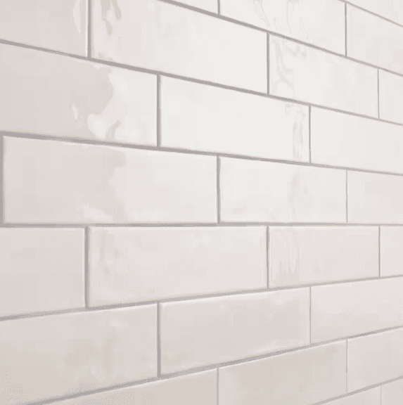 Daltile LuxeCraft Arteko Antique White 3 in. x 12 in. Glazed Ceramic ...