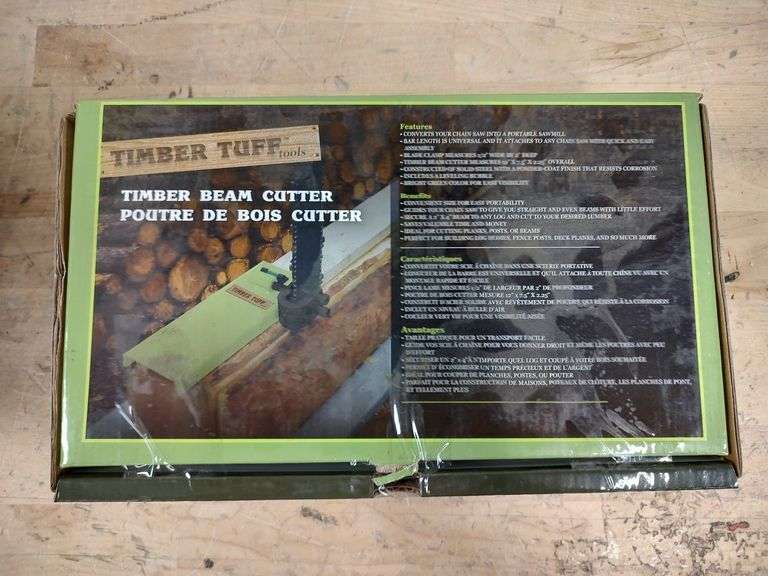TIMBER TUFF TOOLS Timber Beam Cutter | Open Box | (See Condition Notes ...