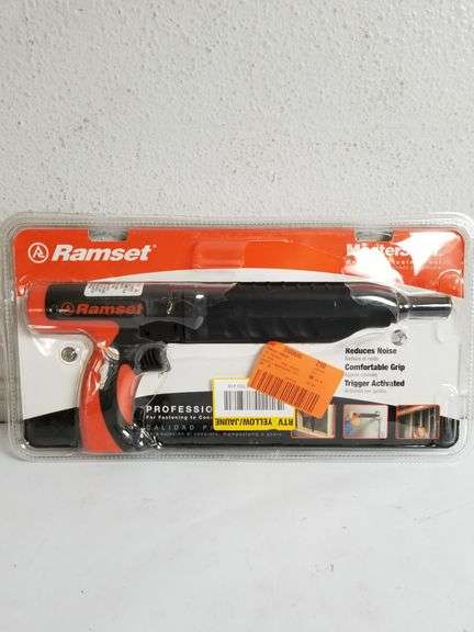 RAMSET MasterShot 0.22 Caliber Professional Grade Powder Actuated Tool | Open Box | (See ...