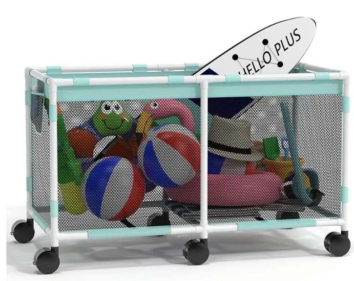 280 Gallon Extra Large Swimming Pool Storage Bin | Open Box | (See ...