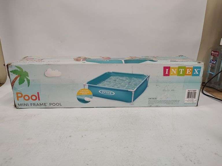 INTEX Mini Frame Pool, 48" x 48" x 12" | Open Box | (See Condition ...